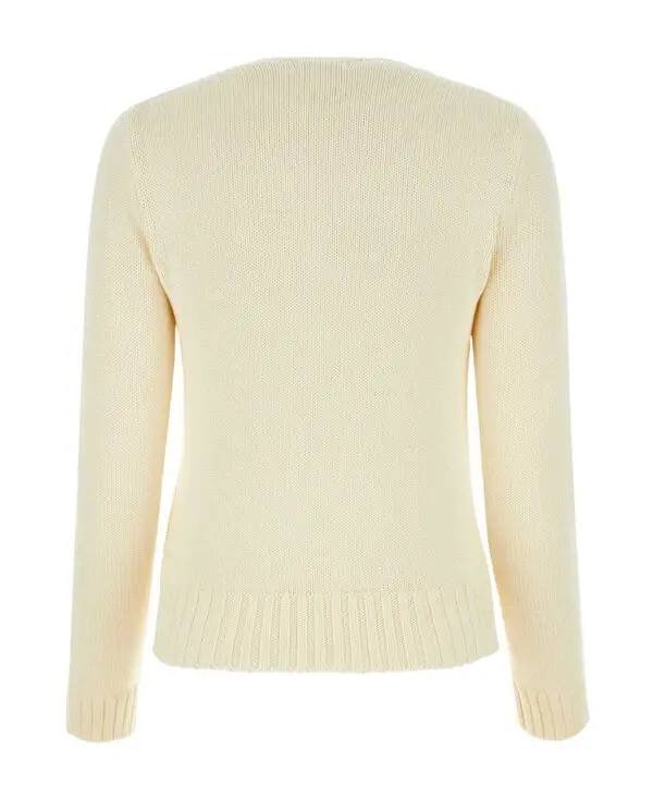 Polo Ralph Lauren Flag Intarsia Knitted Sweater - Red
