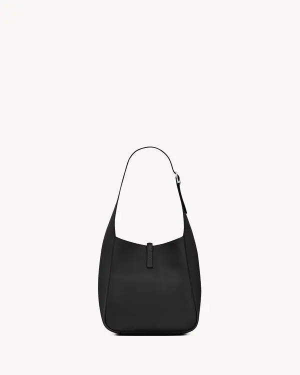 Saint Laurent Le 5 À 7 Small Souple Hobo Bag - Black