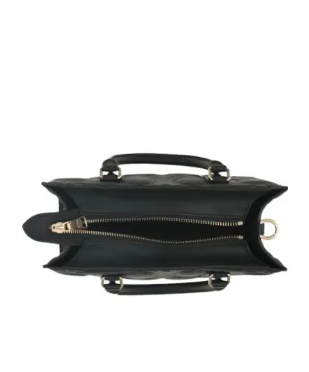 COACH Embossed Monogram Top Handle Shoulder Bag
