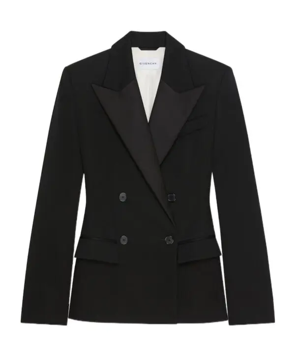 Givenchy Double-breasted Peak Lapel Jacket