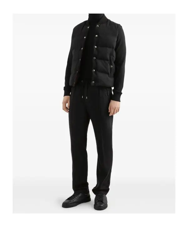 Dolce & Gabbana Quilted Reversible Puffer Gilet