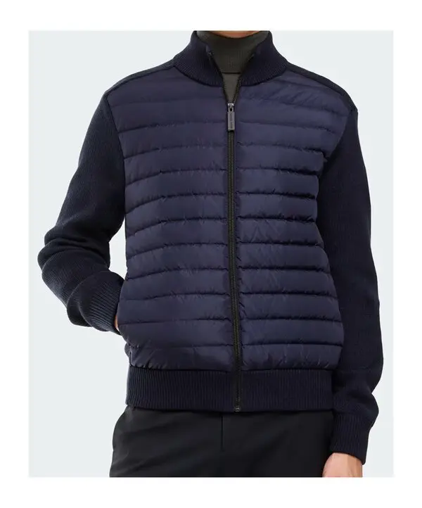 Canada Goose Hybridge Knitted Jacket - Navy