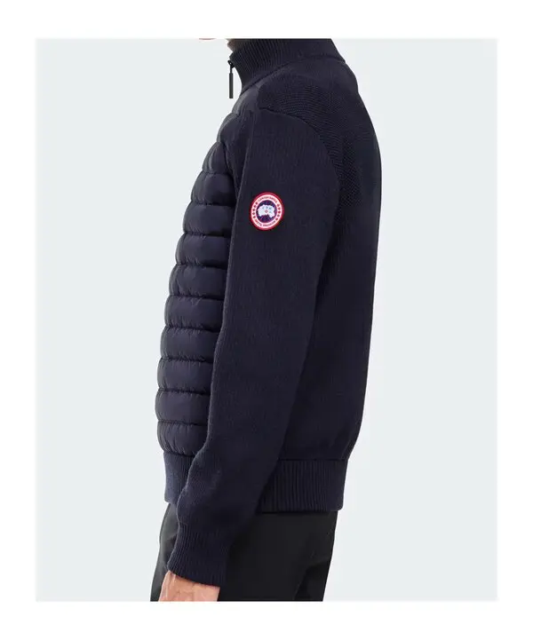 Canada Goose Hybridge Knitted Jacket - Navy