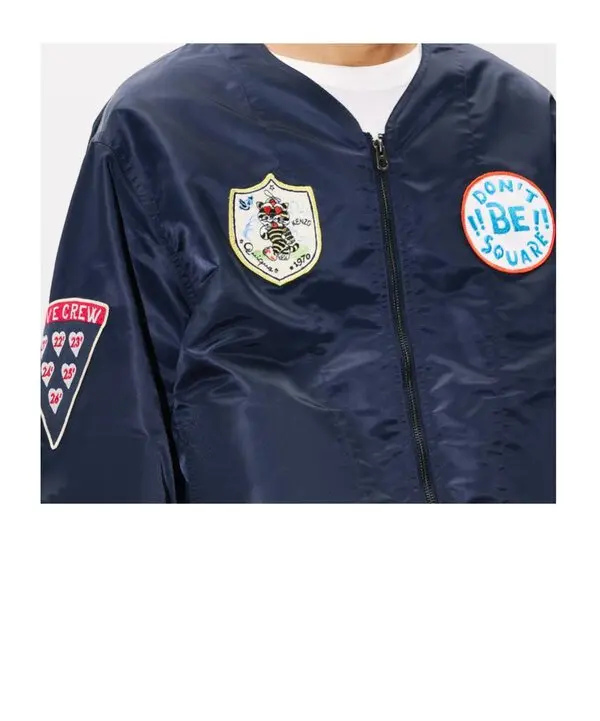 Kenzo Bomber Jacket With Embellishments