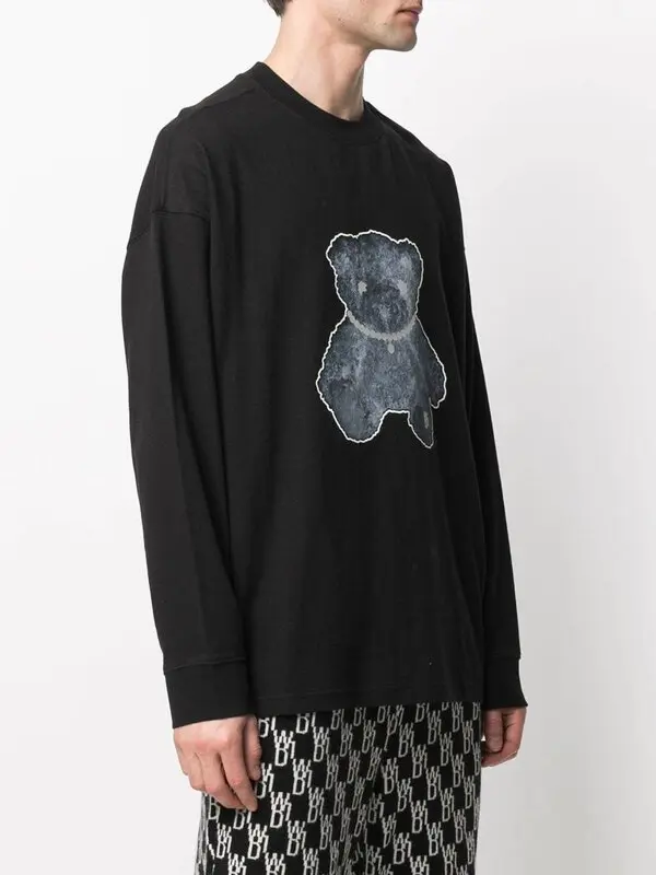 We11Done Teddy Bear Long-sleeve T-shirt