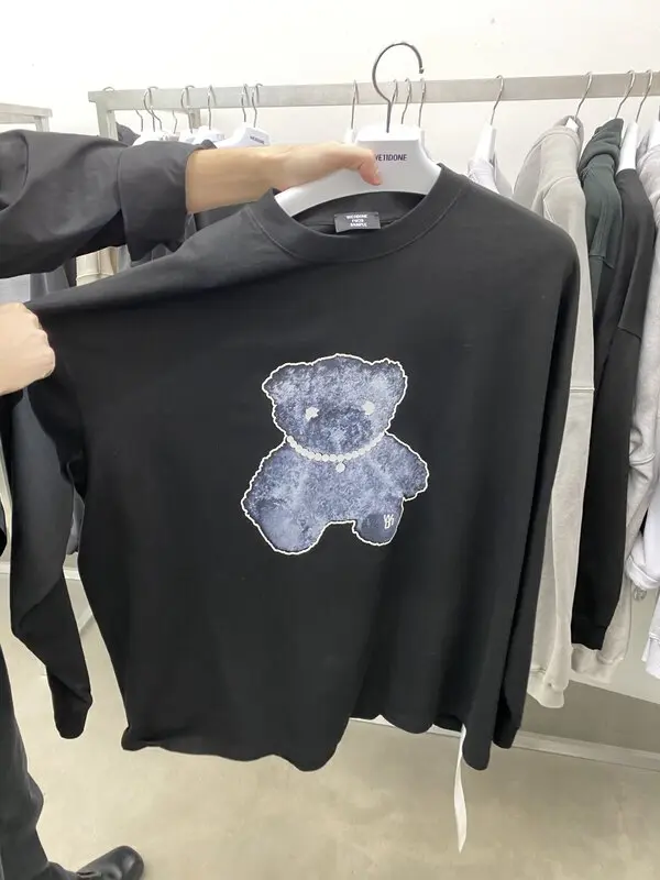 We11Done Teddy Bear Long-sleeve T-shirt