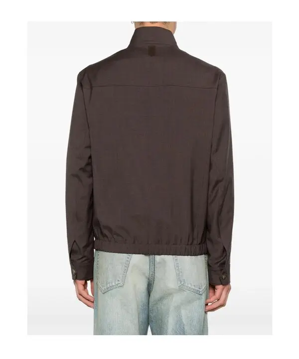 Canali Long Sleeve Zip-up Jacket