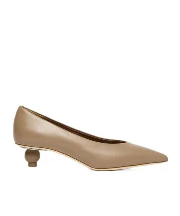 Max Mara Pointed-toe High Heels With Spherical Heel