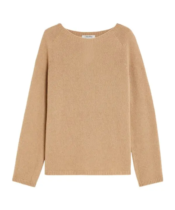 Max Mara Georg Wide Neck Long-sleeved Jumper