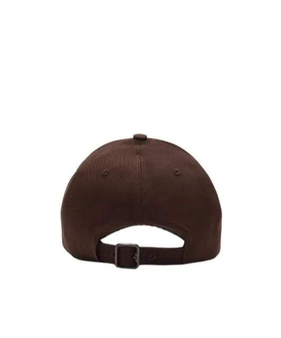 Burberry Thistle Shield Gabardine Baseball Cap - Treacle Brown