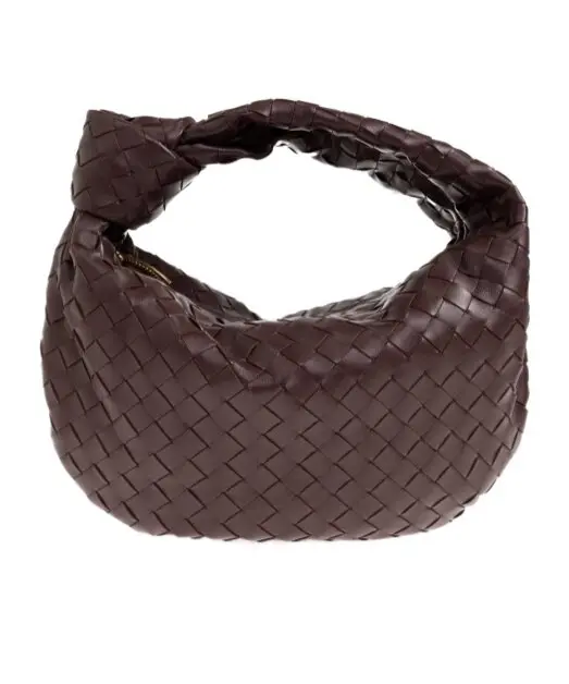 Bottega Veneta Zippered Handbag - Brown