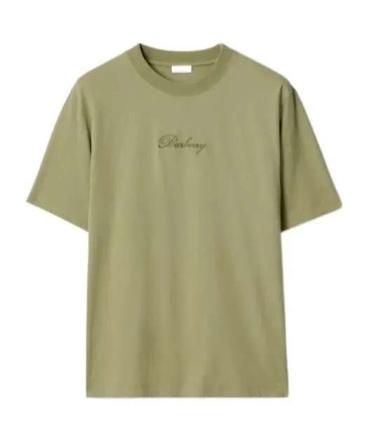 Burberry Logo Embroidered Crewneck T-shirt - Gladgren