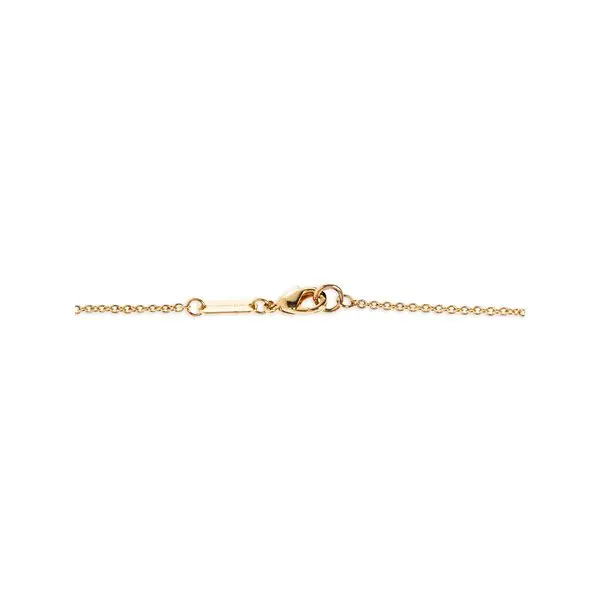 Dolce & Gabbana Black Heart Logo Pendant Necklace