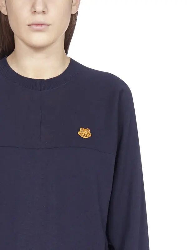 Kenzo Tiger Crest Knit Sweater