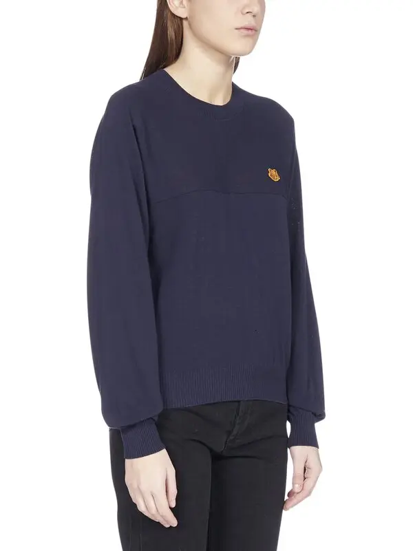 Kenzo Tiger Crest Knit Sweater