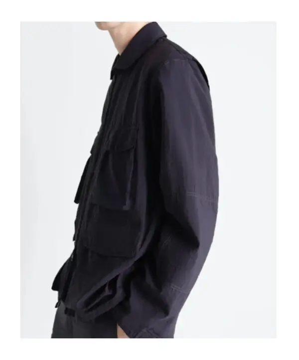 LEMAIRE 3d Pocket Jacket - Squid Ink