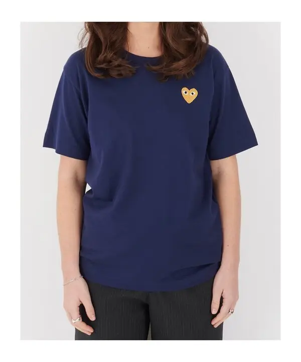 Play Comme Des Garcon Short Sleeve T-shirt - Blue