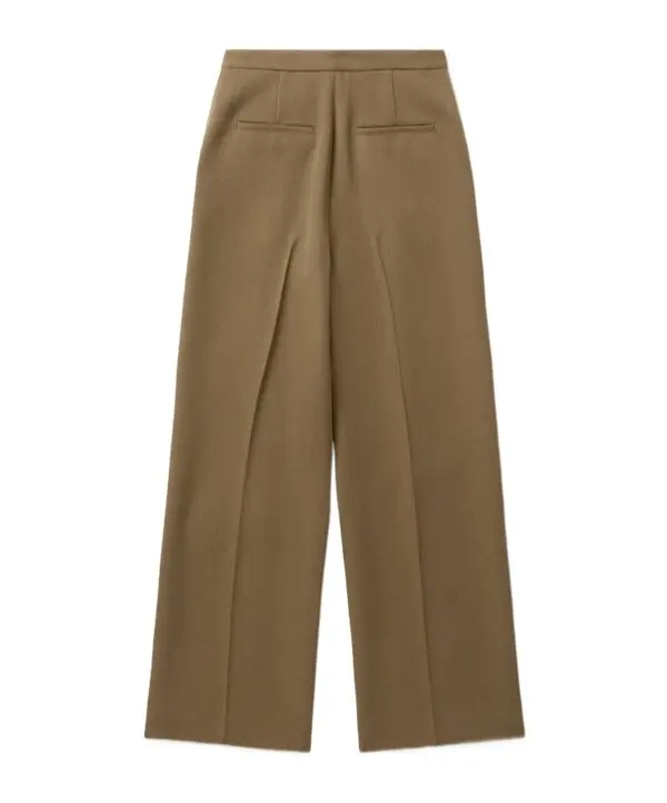 1989 STUDIO Wide-leg Tailored Trousers - Olive