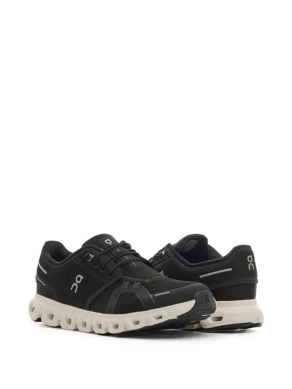 On Low Top Lace-up Sneakers - Black