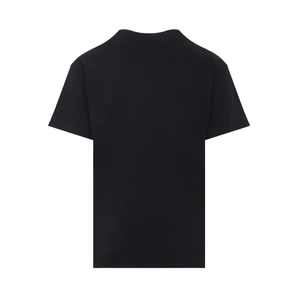 Givenchy Logo Patch Crew Neck T-shirt - Black