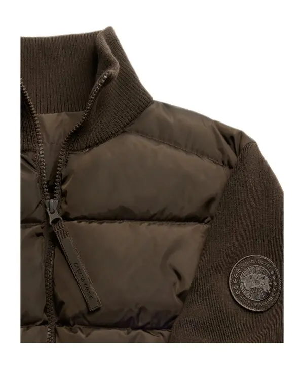 Canada Goose Hybridge Wide Quilt Knit Jacket - Terra