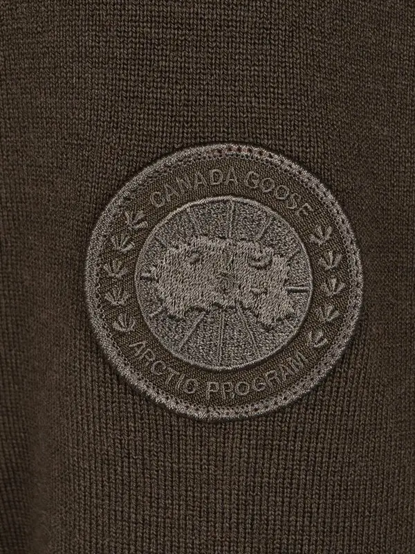 Canada Goose Hybridge Wide Quilt Knit Jacket - Terra