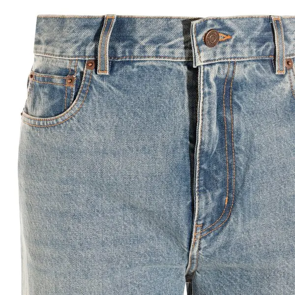 Chloé High-rise Wide-leg Denim Trousers