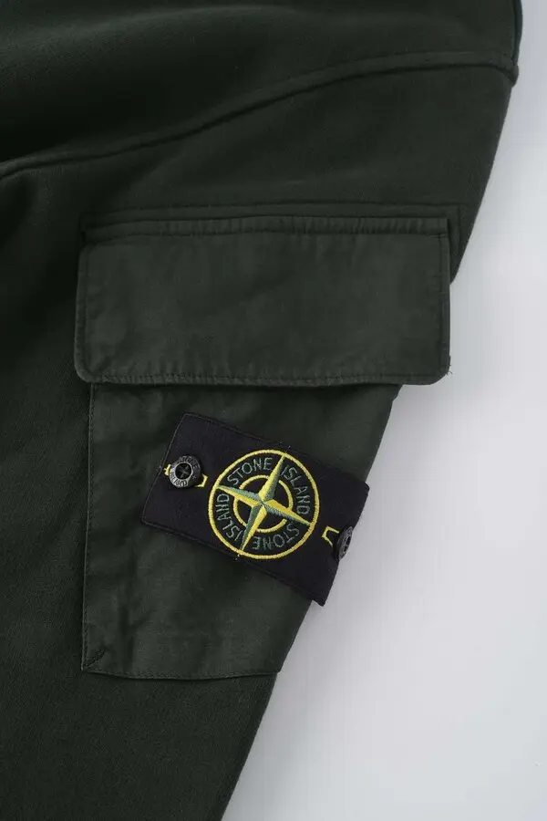 Stone Island Logo Patch Crewneck Sweatshirt - No