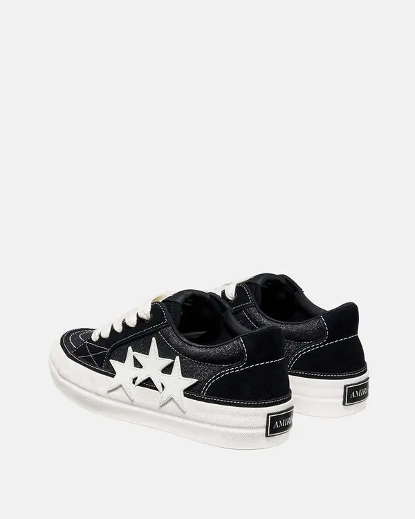 Amiri Star-embellished Low-top Sneakers - Black