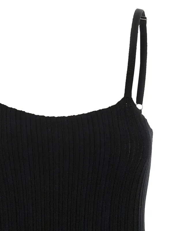 Magda Butrym Knit Skater Tank Dress