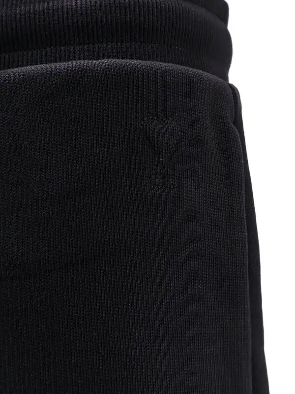 AMI Paris Logo Detailed Drawstring Shorts