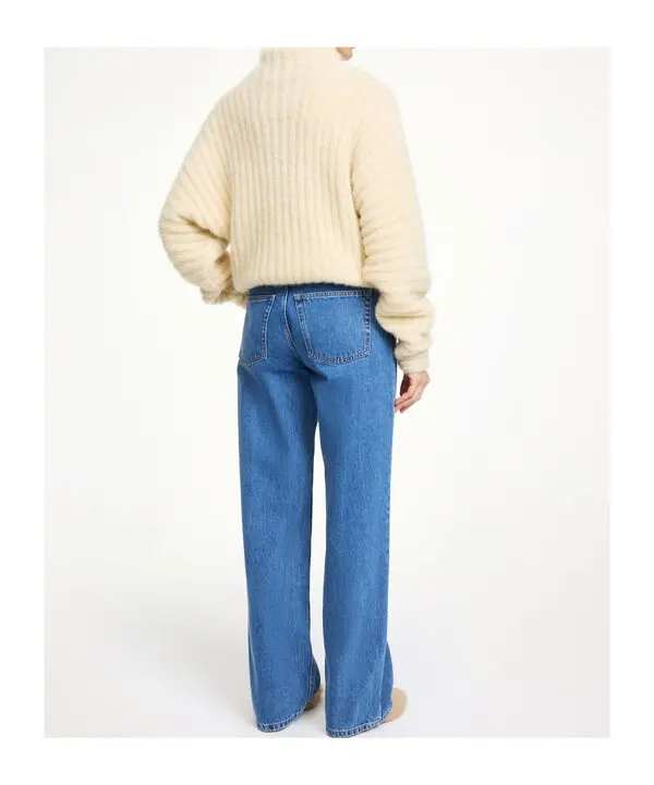 BY MALENE BIRGER Five-pocket Cotton Jeans - Blue
