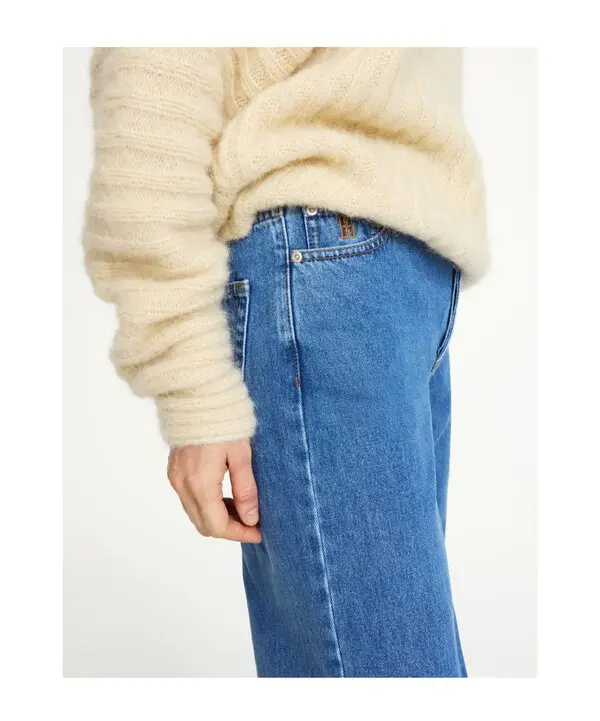 BY MALENE BIRGER Five-pocket Cotton Jeans - Blue