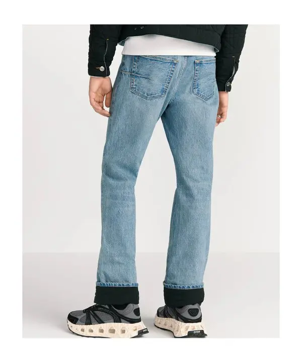 Dior Cotton Denim Jeans With Quilted Cannage Lining