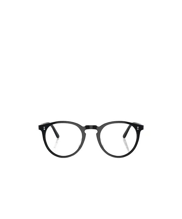 Oliver Spencer O'malley Round Frame Eyeglasses - Black