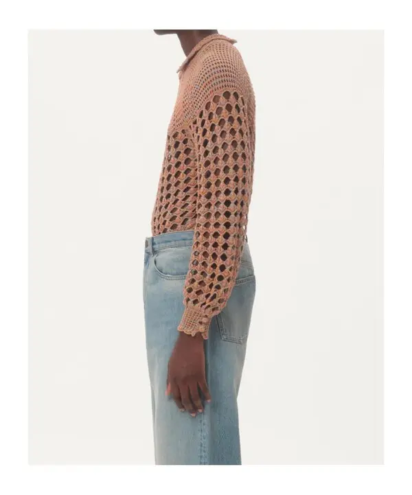 Valentino Garavani Crochet High Neck Jumper