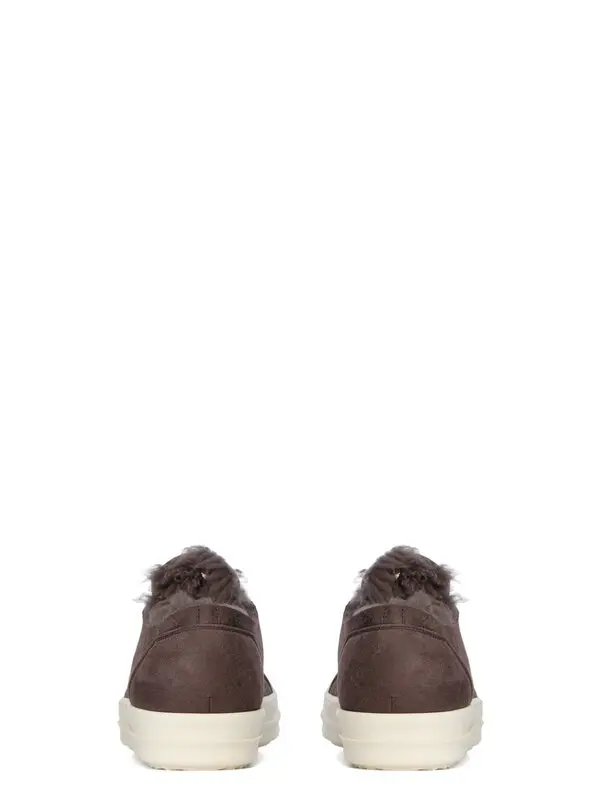 Rick Owens Minimal Vintage Lace-up Sneakers