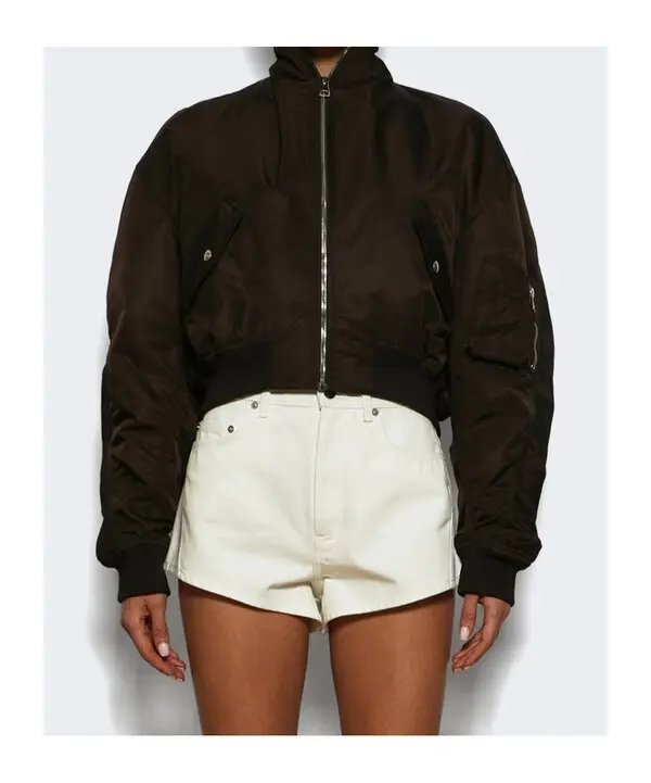 Givenchy Zip-up Shawl Collar Bomber Jacket - Black