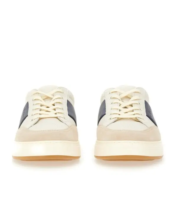 Hogan Logo Embossed Lace-up Sneakers