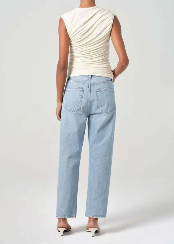 AGOLDE 90's Cropped Straight-leg Jeans
