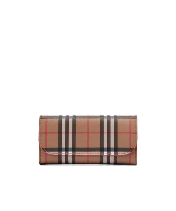 Burberry Long Checkered Purse