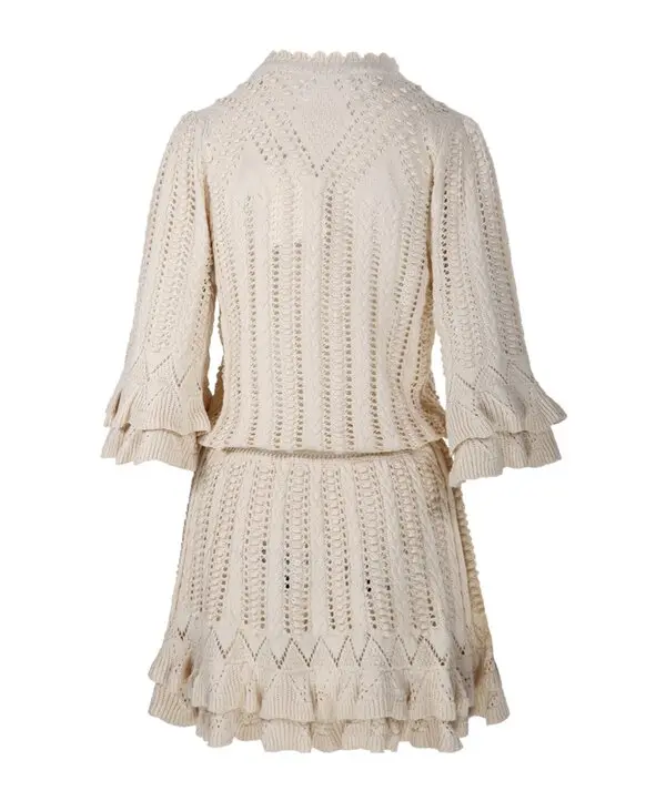 Isabel Marant Étoile Knitted Ruffled Dress