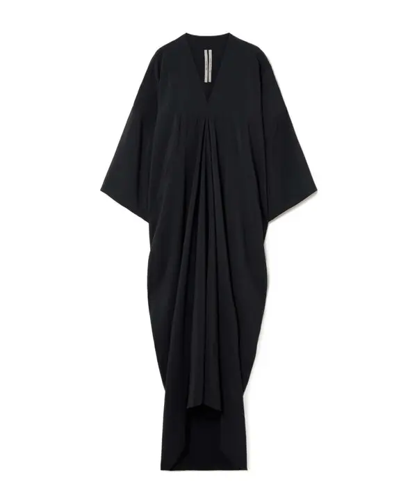 Rick Owens Asymmetric Draped Crepe Gown