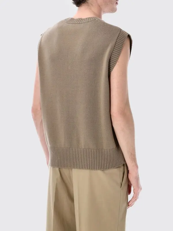 AMI Paris De Coeur V-neck Knitted Vest