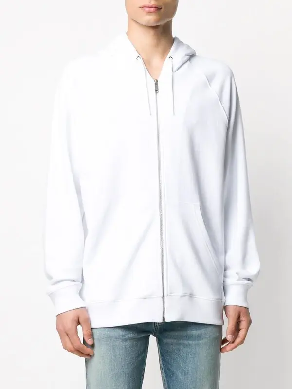 Givenchy Rainbow Logo-print Zipped Hoodie