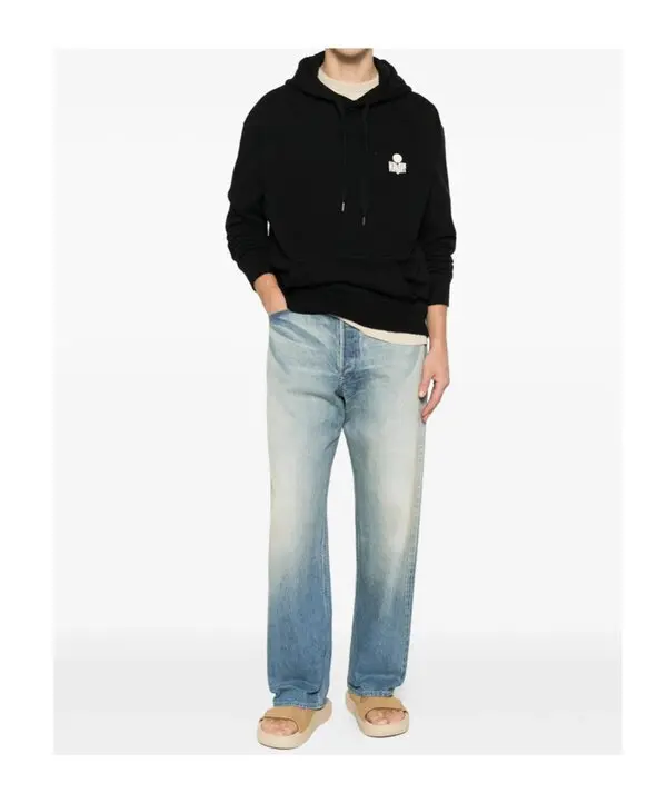 Isabel Marant Étoile Embroidered Logo Hoodie