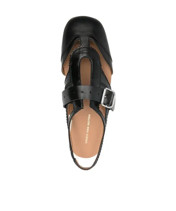 Dries Van Noten Open Toe Buckled Sandals