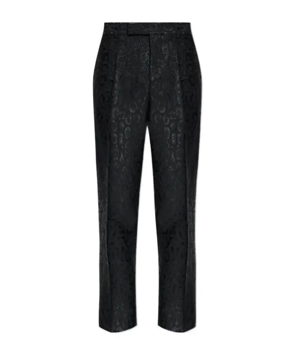 Versace Lurex Thread Trousers