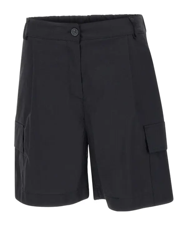 KAOS High Waisted Poplin Cotton Shorts