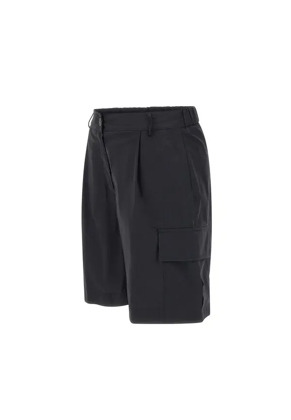 KAOS High Waisted Poplin Cotton Shorts